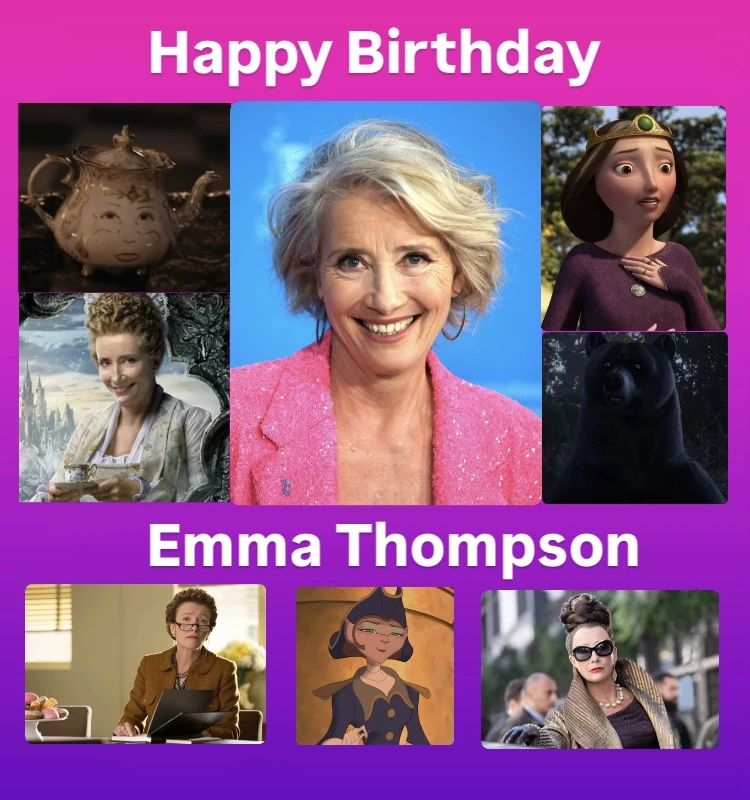🎂 Happy 66th Birthday to Emma Thompson 🎂 | Fandom