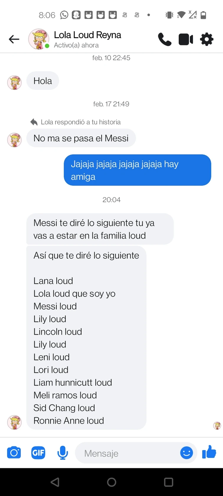 The loud house se formara con el Messi | Fandom