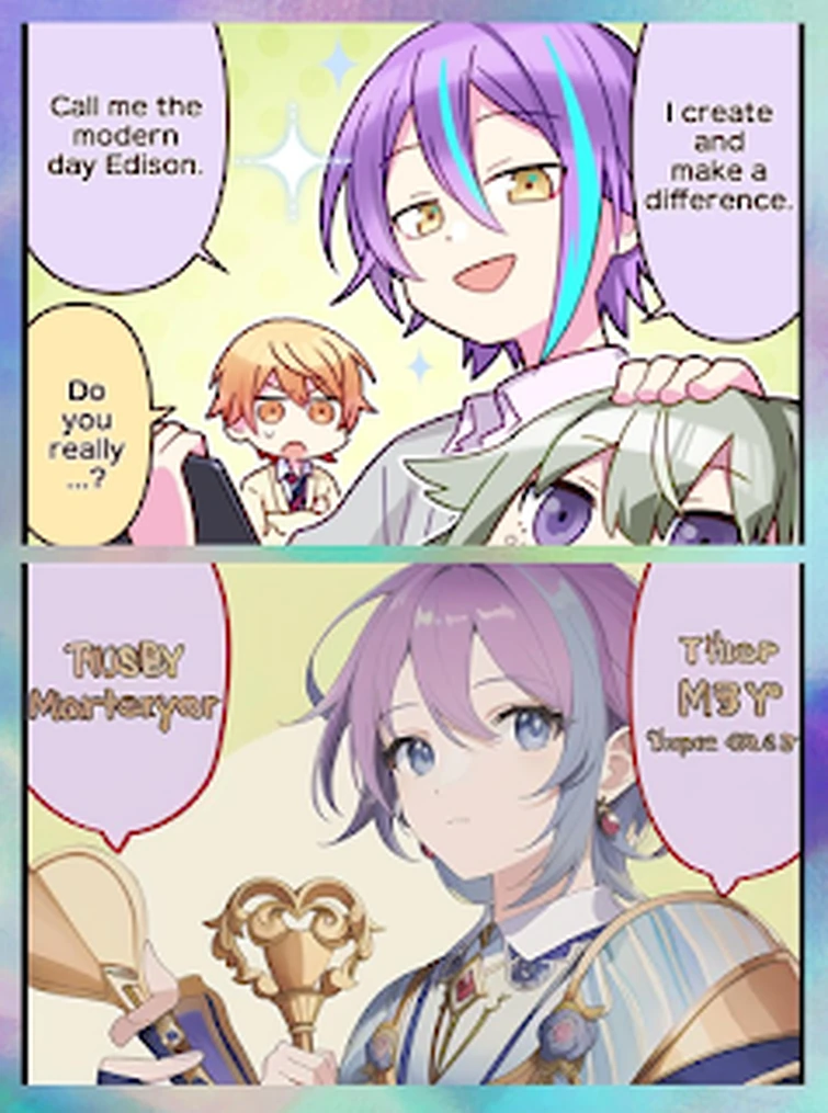 i put all the pjsekai loading screen comics into the AI drawing program ...