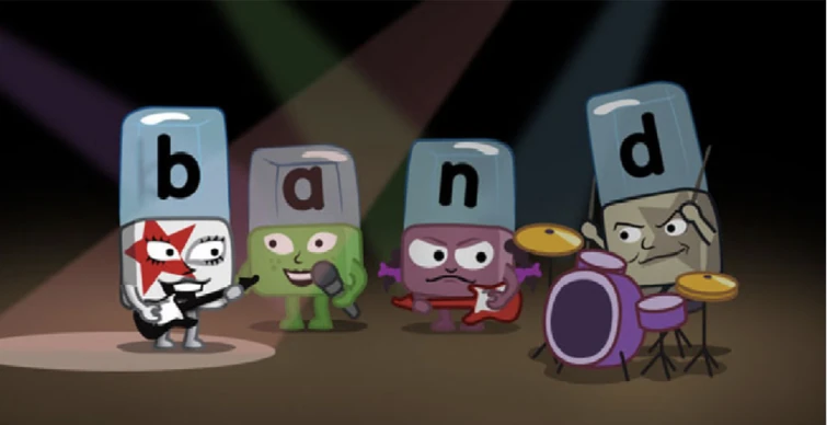 Guys! There's more photos of the lost Alphablocks pilot that I found ...