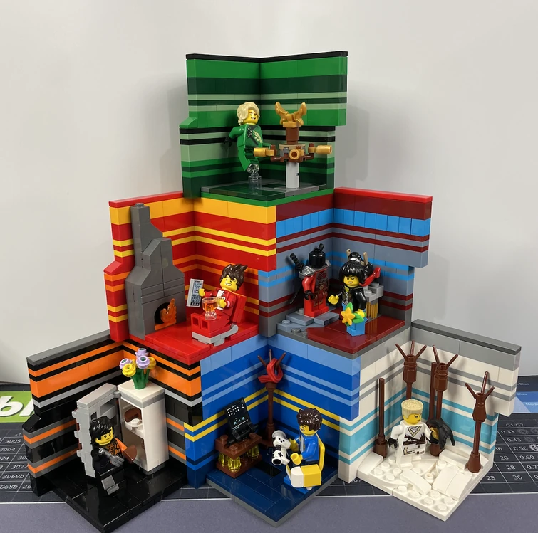 Ninja Lego MOC Habitat stack! | Fandom