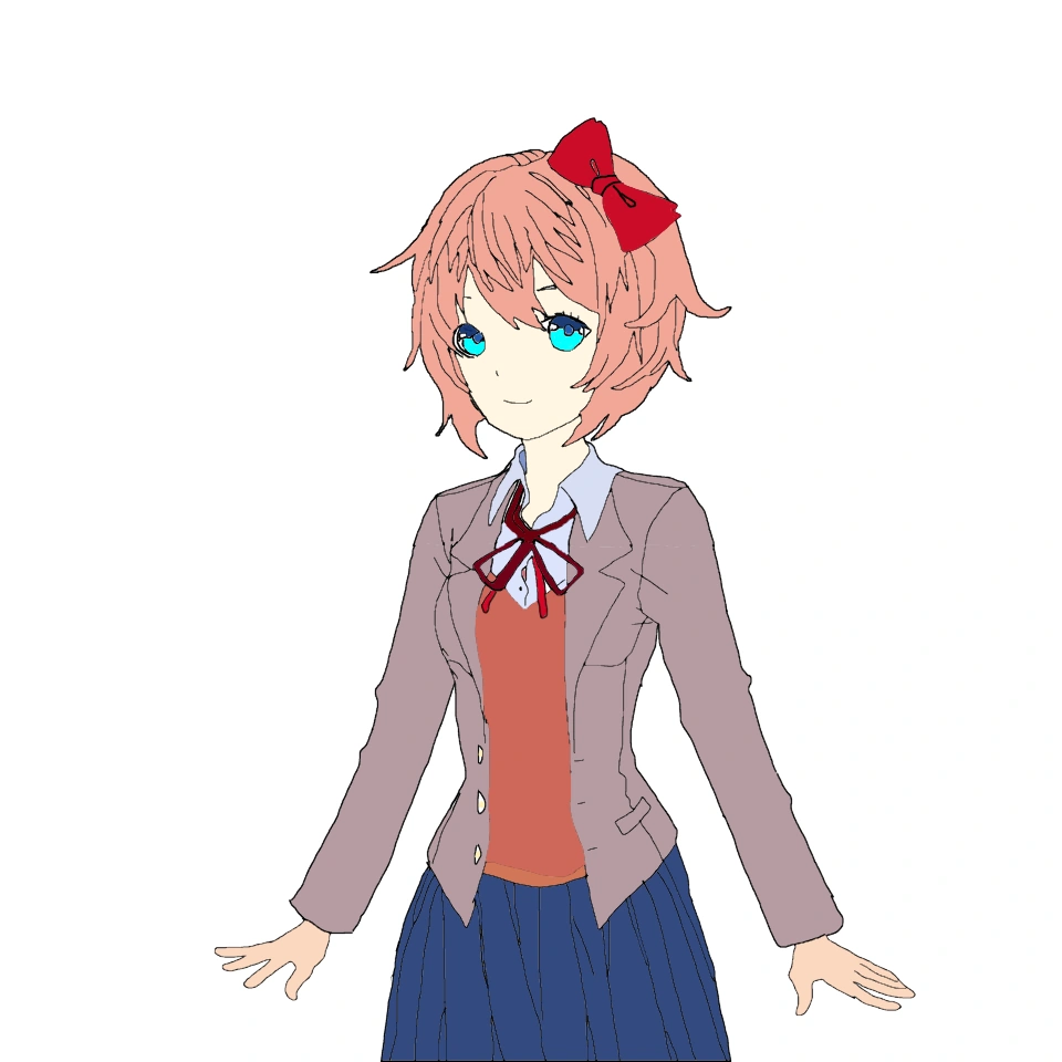 Almost finished Sayori, | Fandom
