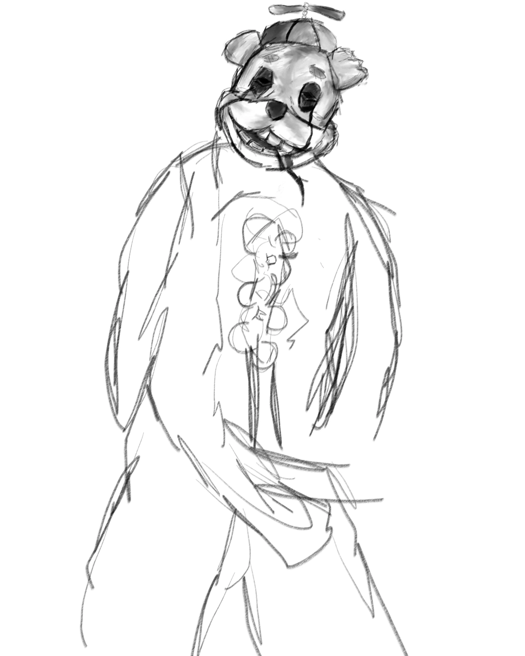 here is my anolog horror mascot wip 1-3 | Fandom