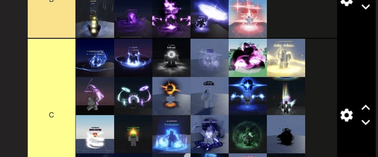 Actual good sols rng aura tier list (no order) not biased, also IN MY ...