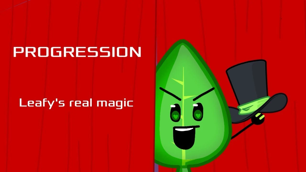 An animation progression: Leafy’s Real Magic | Fandom