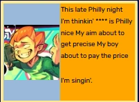 This late Philly Night | Fandom