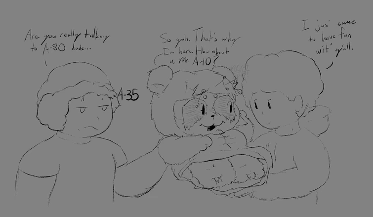 My take on A-80 (Anthropomorphic Ghost Bear) | Fandom