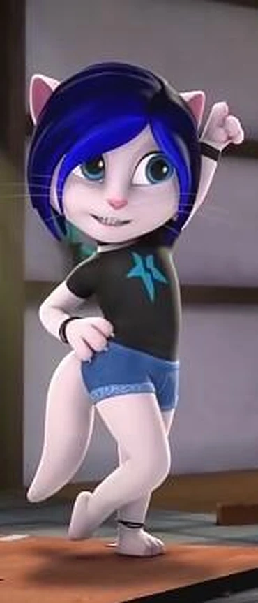 talking angela pink or blue | Fandom