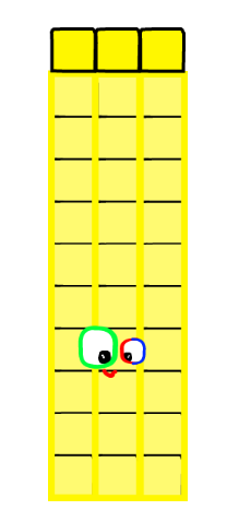 Tried to make a 33 with my own blocks. | Fandom