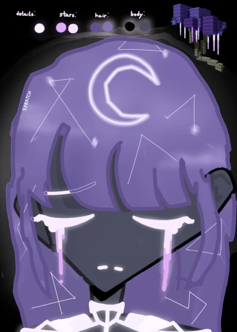 redesigned humanized moon blossom | Fandom