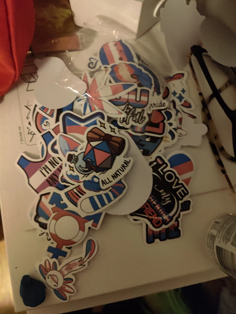 Thats alot of stickers- | Fandom