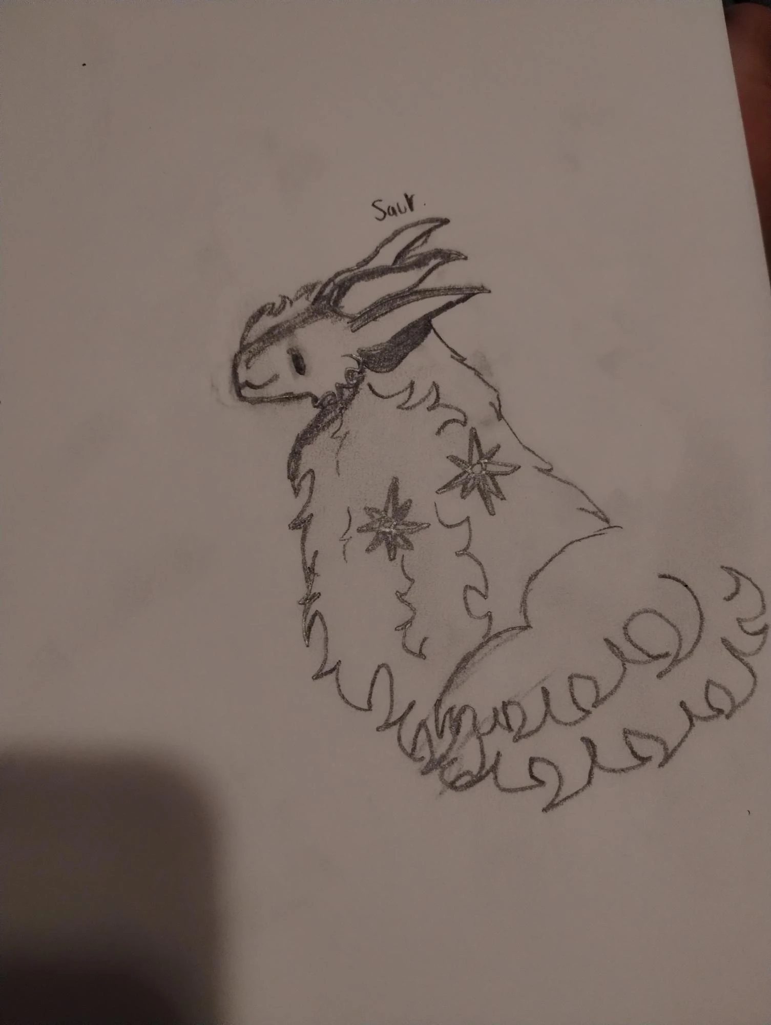 My art attempts at Saur | Fandom
