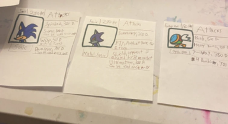 Would you buy a series of Sonic trading cards that are based on the ...