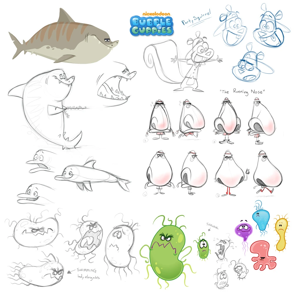 Found some character design by Mike Luzzi | Fandom