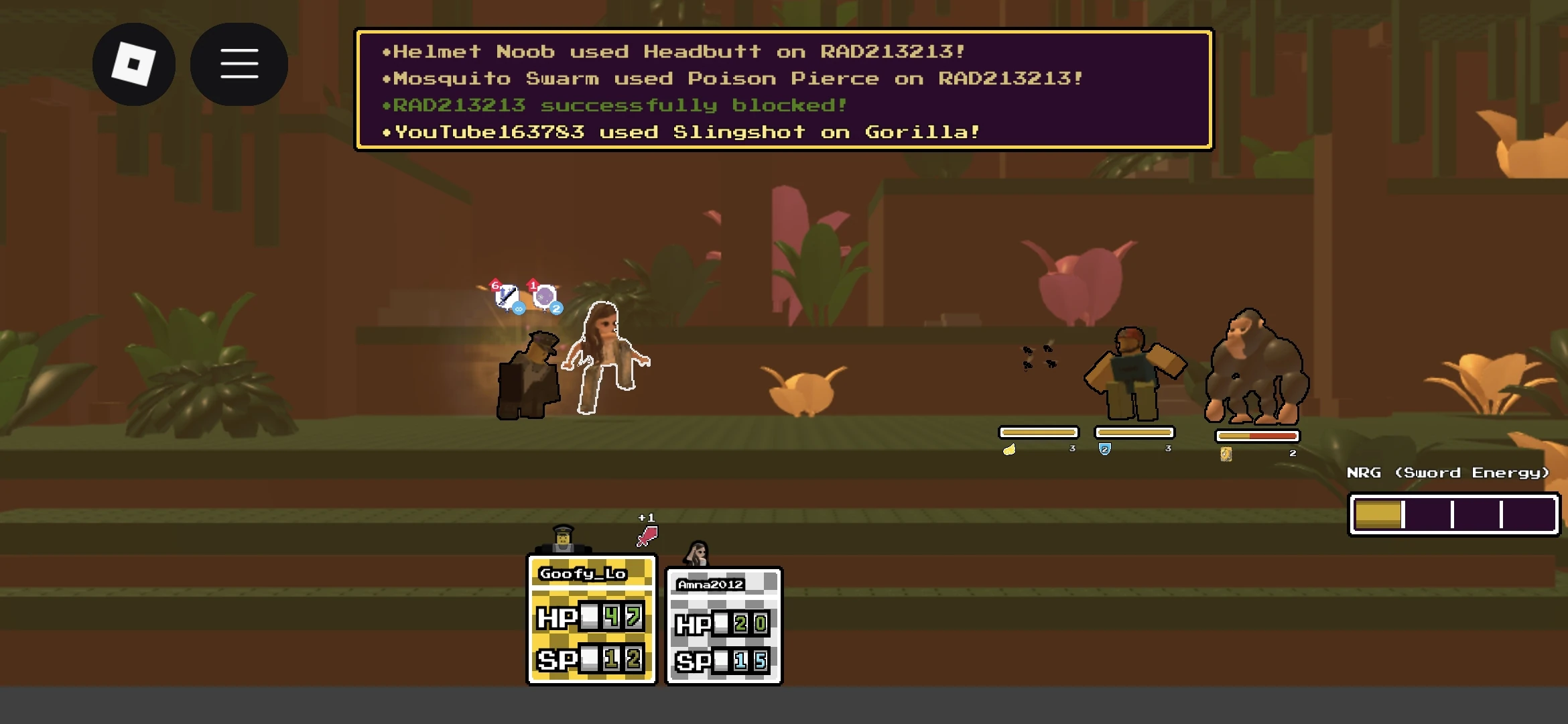 So I was playing Block Tales with my sister, and out of nowhere I got ...