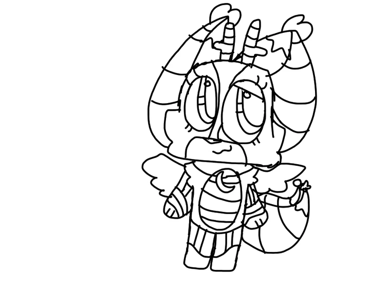 Wip OC based off my sona | Fandom