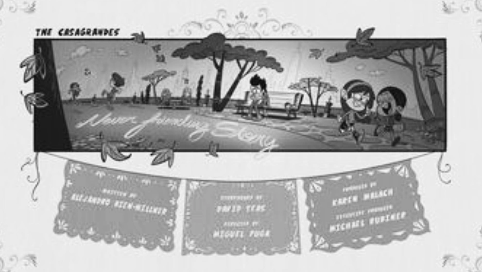 Never friending story title card in black and white style | Fandom