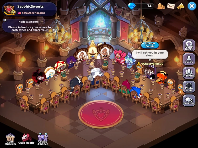 my guild message | Fandom