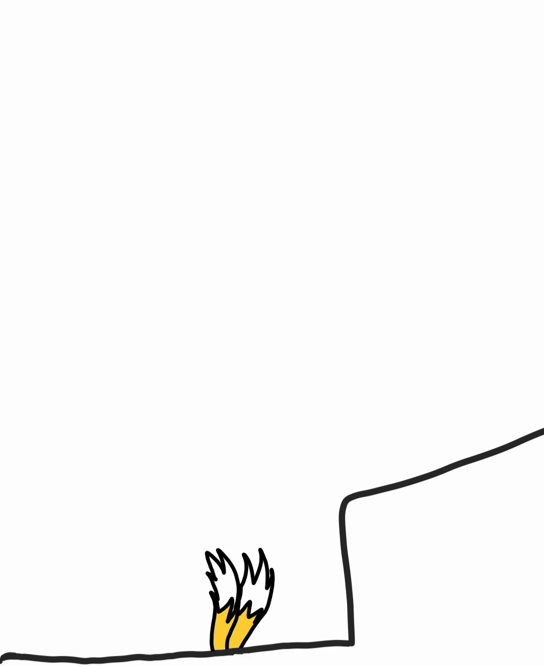 Tails, hiding. | Fandom