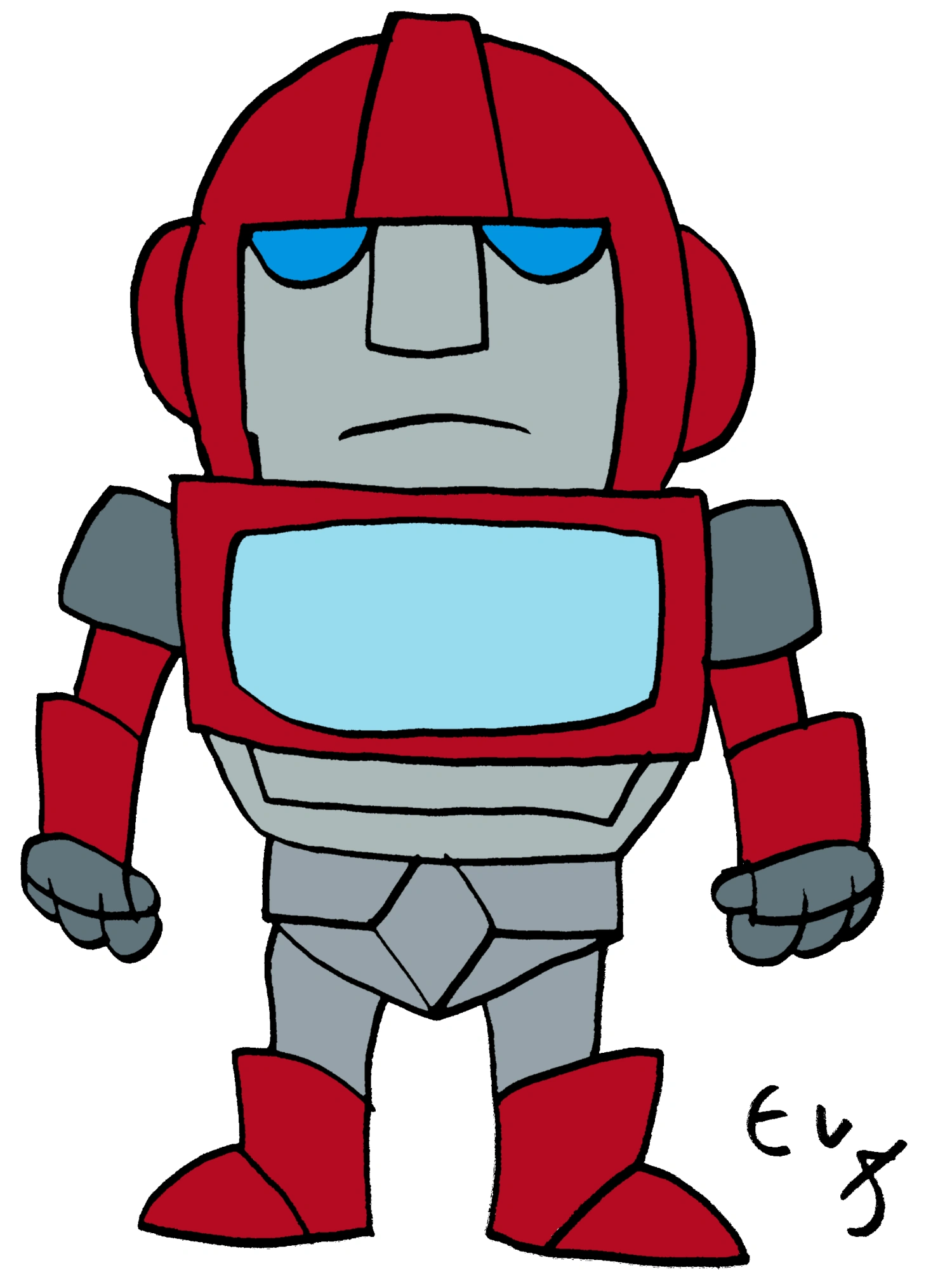 My drawing of Ironhide | Fandom