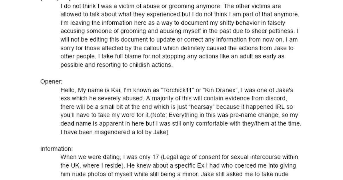 Explode1's Ex says she wasn't a Victim | Fandom