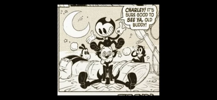 Bendy, Boris and Alice scales to moon level-Star level in the bendy ...