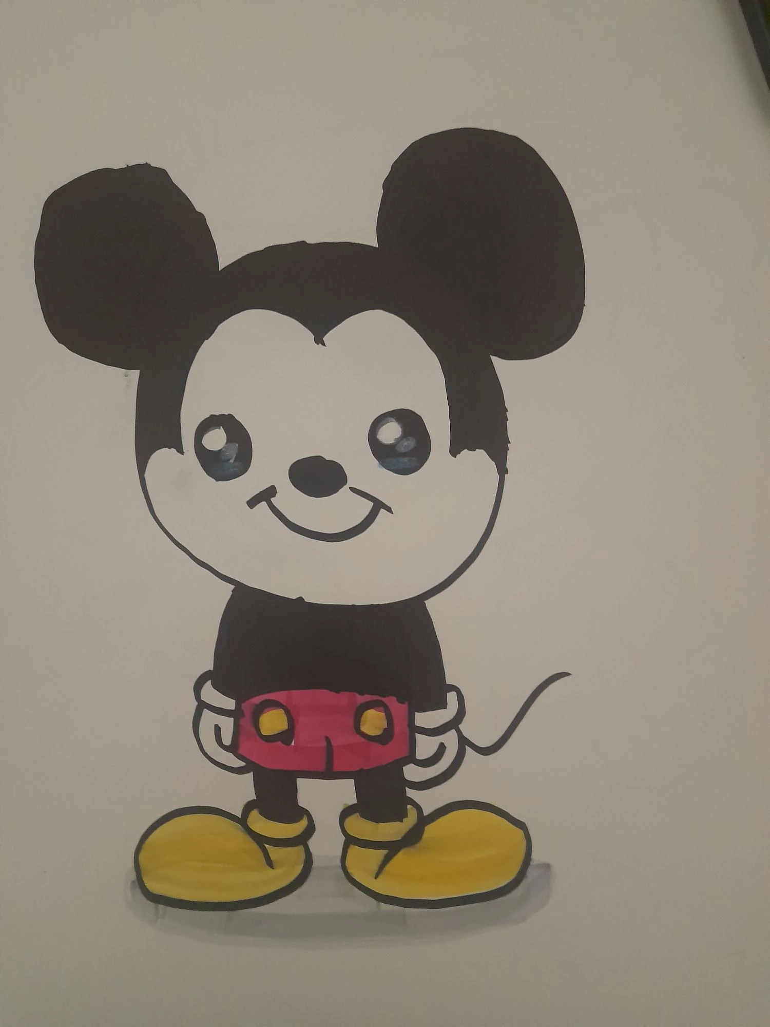 My drawing of Mickey | Fandom