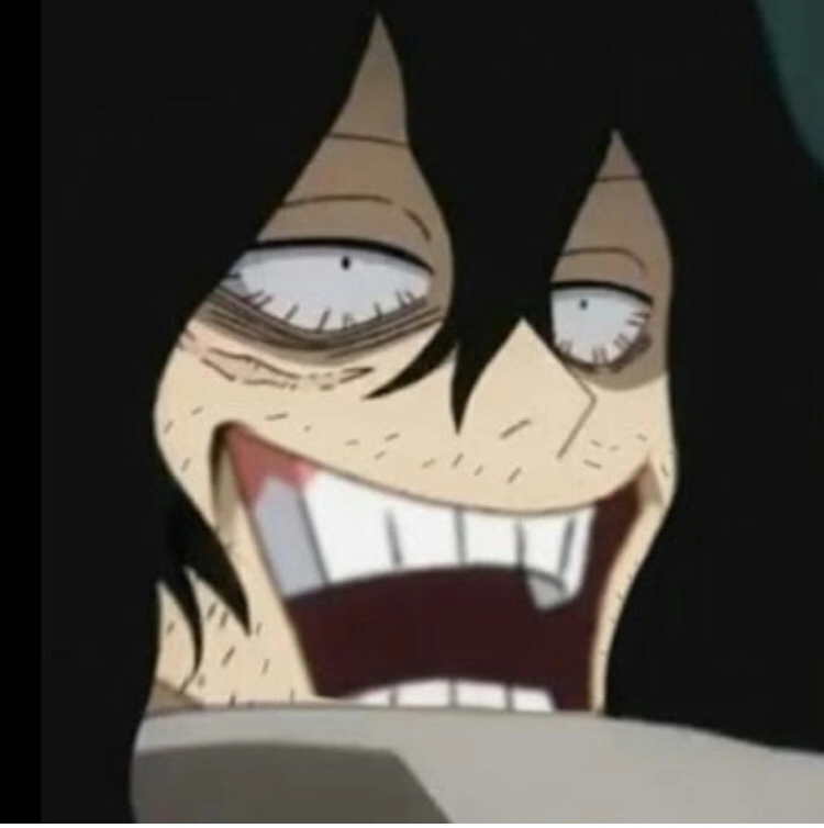 I’m so sorry but you all must suffer with me: Cursed Aizawa image below ...