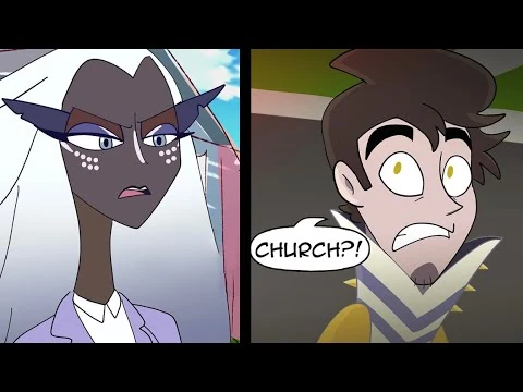 Sera and Adam go to Earth! ⛪️😨 HAZBIN HOTEL COMIC DUB | Fandom