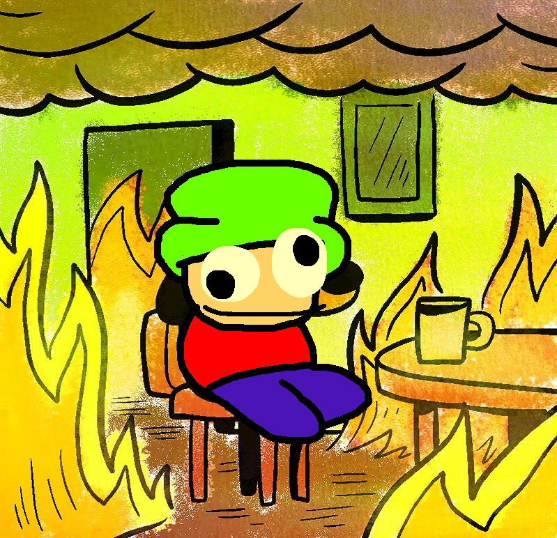 Basically me as the wiki Community area fall's apart for the 1038483 time this month. | Fandom