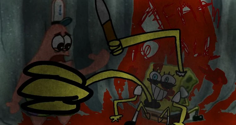Give me a screenshot from a SpongeBob episode and I'll make it a horror ...