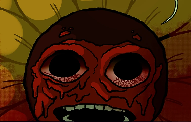 i always thought the reason his face looked slightly lumpy was that his ...