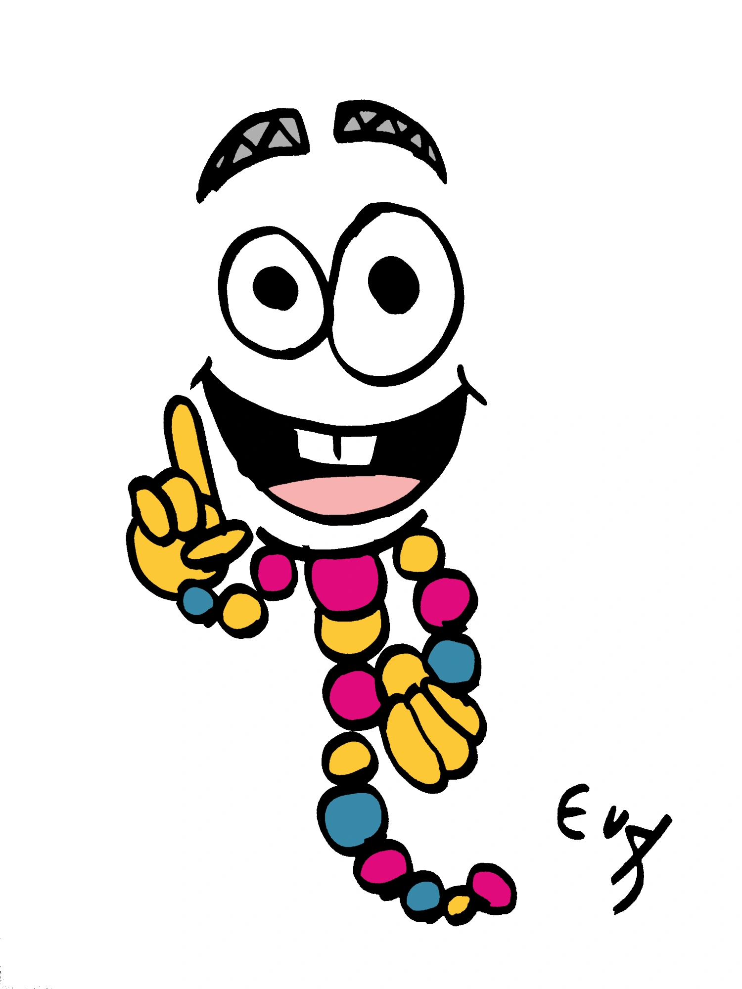 My drawing of Mr. DNA | Fandom