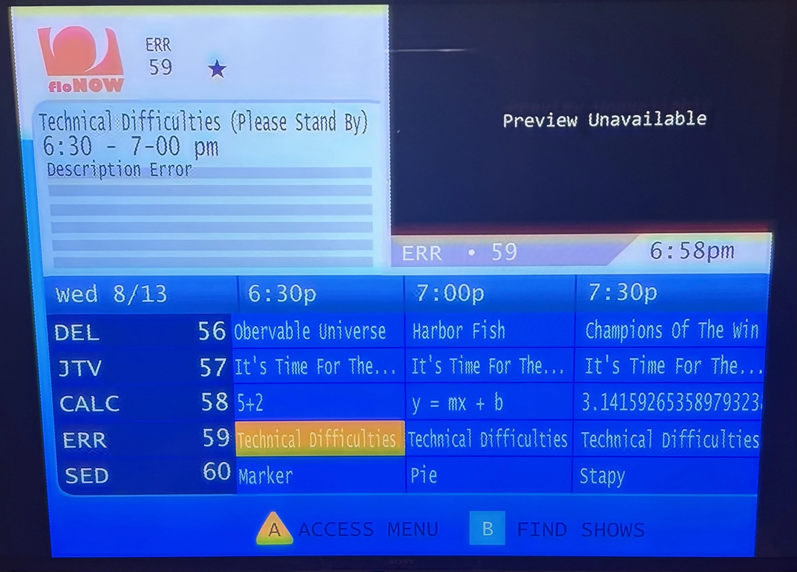 My TV yesterday: | Fandom