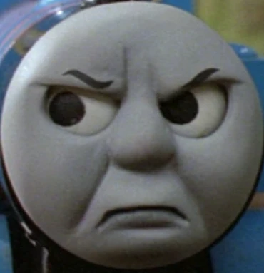 Which classic series eyebrows style of Thomas' angry face do you like ...