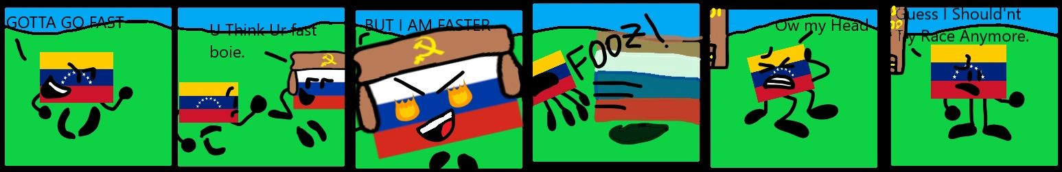 Countryobjects Comic Edition #3: Speed Is For Babies - Russia. | Fandom