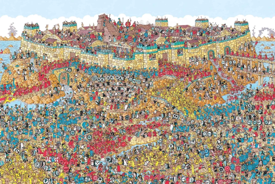Where's Waldo but with the friggin flag | Fandom