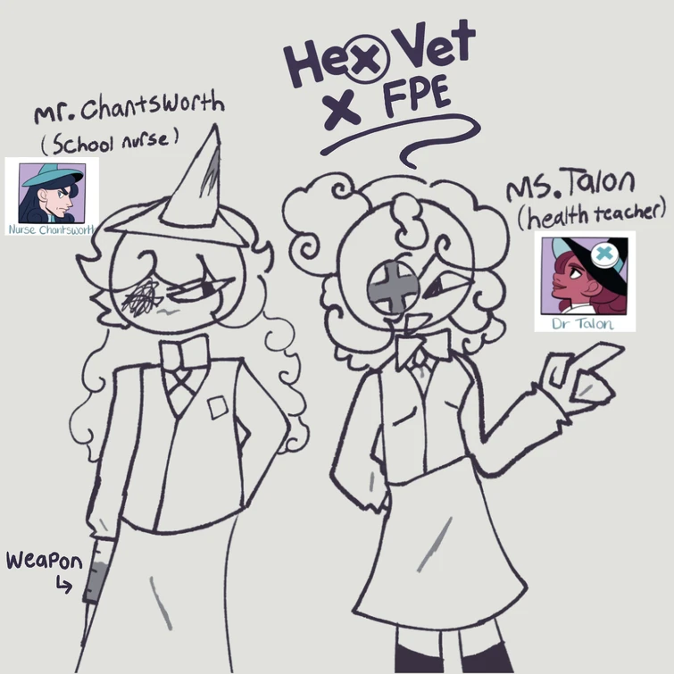 HexVet x FPE !! ( nurse Ariel and Dr. Talon ) | Fandom