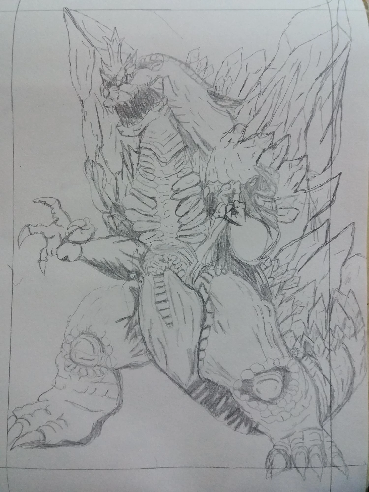 FANARTS: SPACE GODZILLA | Fandom