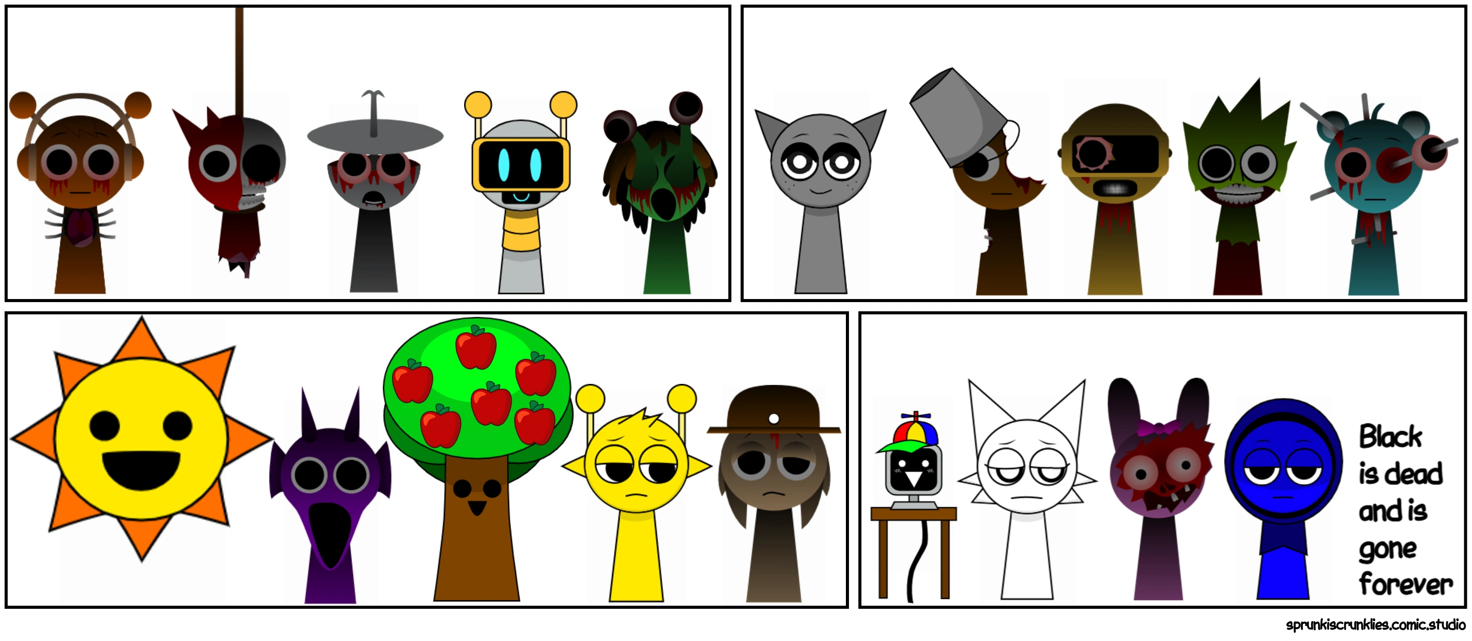 A concept for a Sprunki AU I had in mind (I might make this into a mod ...