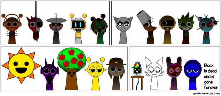 A concept for a Sprunki AU I had in mind (I might make this into a mod ...