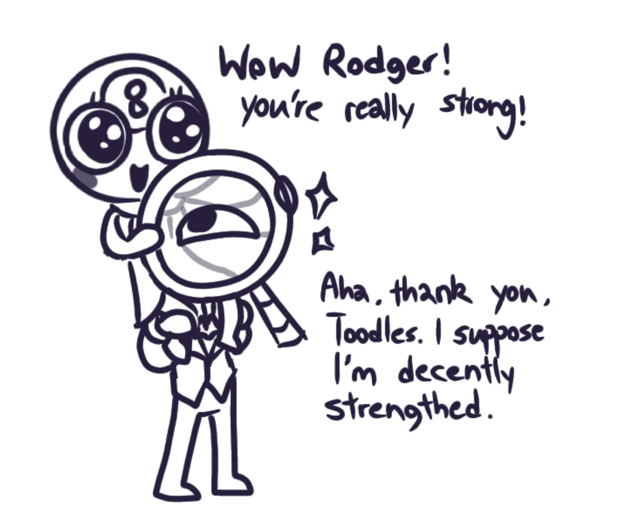 (Doodle) Rodger carrying Toodles | Fandom