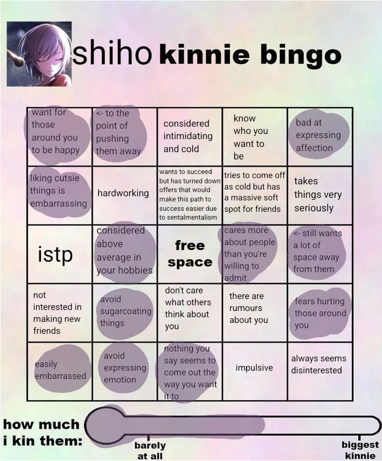 Doing more kinnie bingos! | Fandom