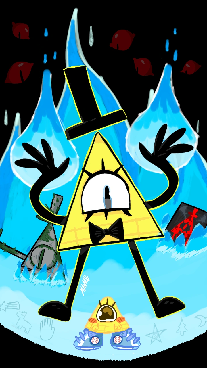 Bill Cipher - Gravity Falls | art (The book of Bill) | Fandom