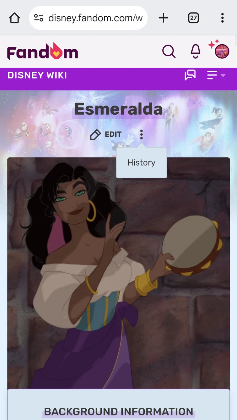 What happened to Esmeralda's infobox image? | Fandom