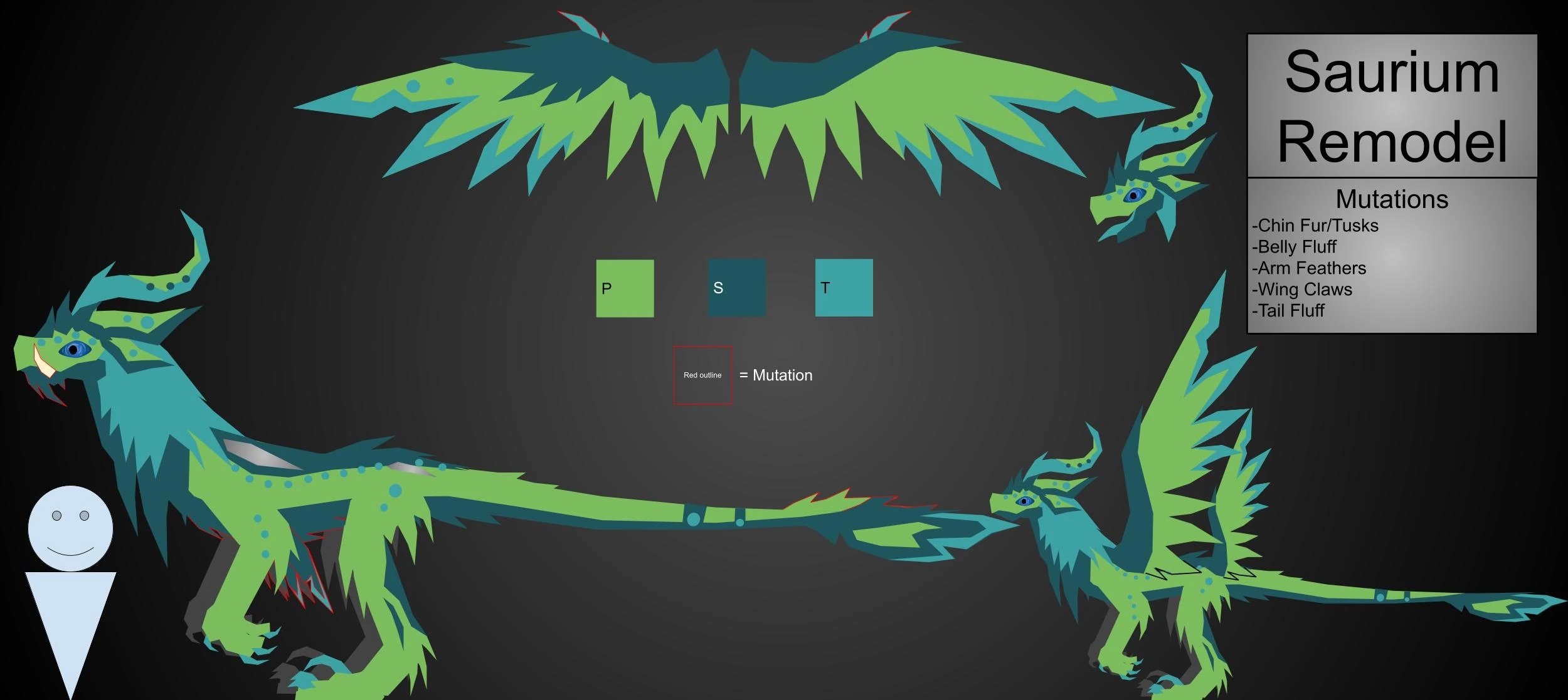 Unofficial grassland gremlin saurium is finished! | Fandom