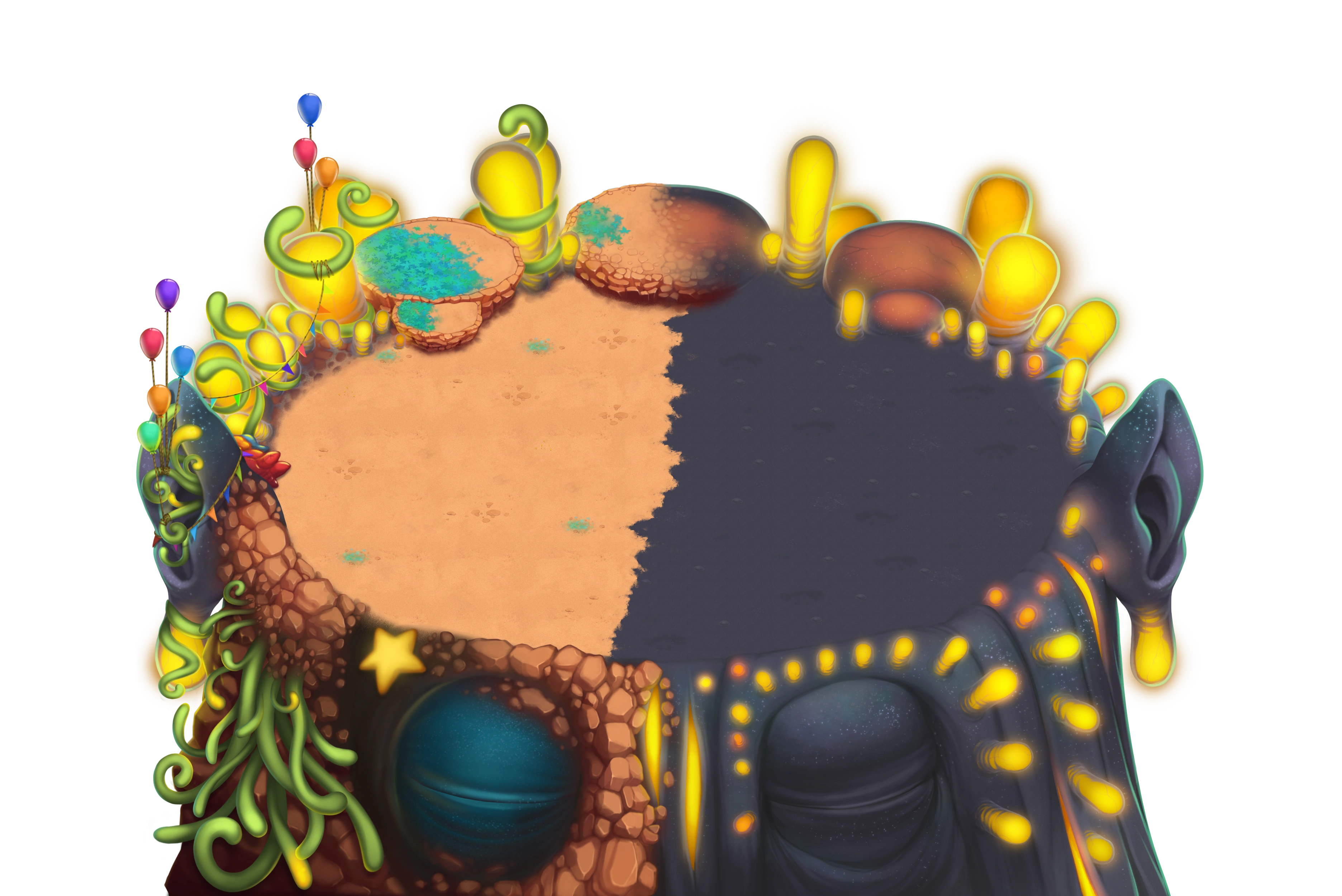 WHY AREN'T THE NEW MIRROR ISLANDS SYMMETRICAL. AAAAA | Fandom