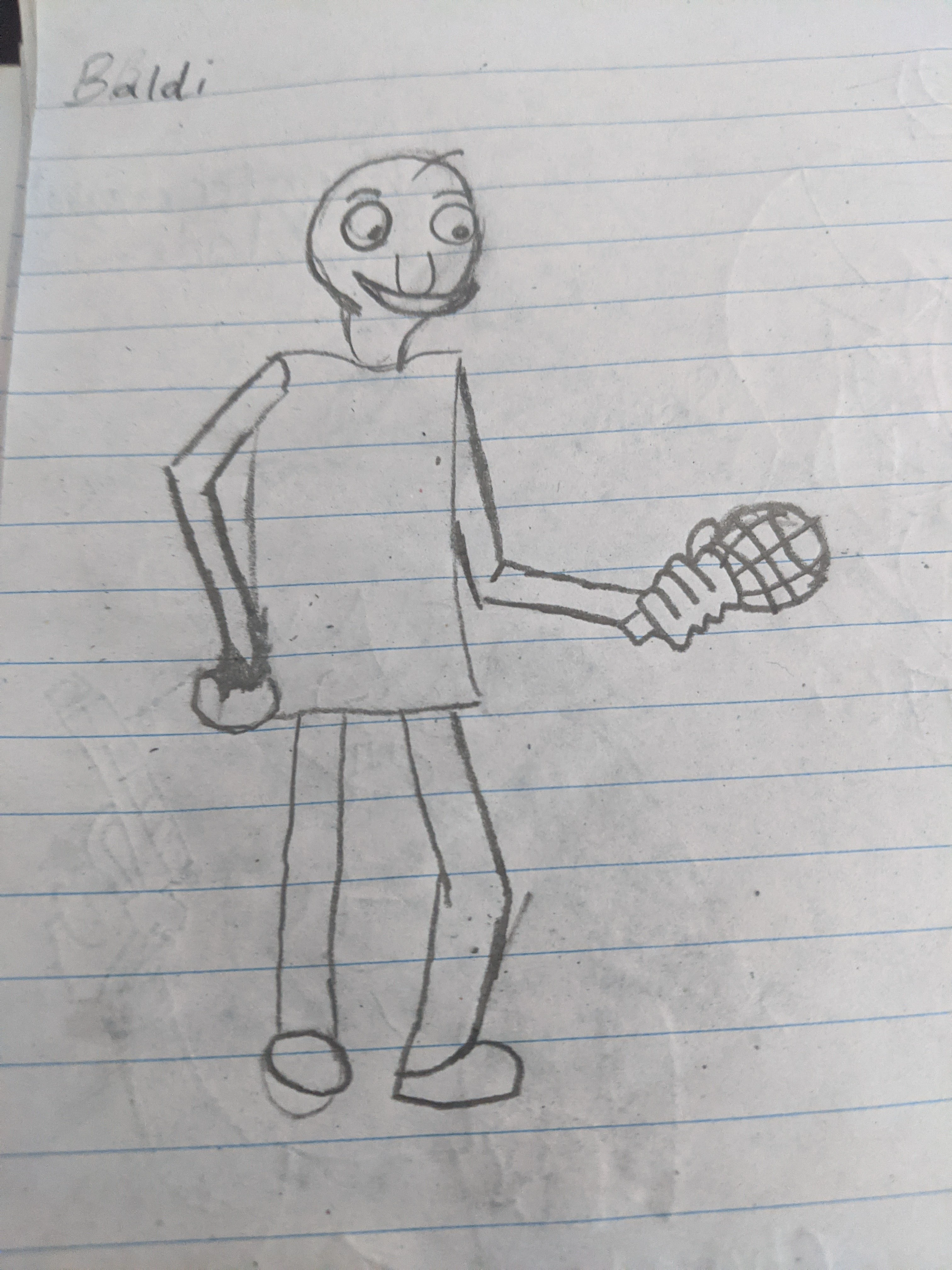 Drawing of Baldi | Fandom