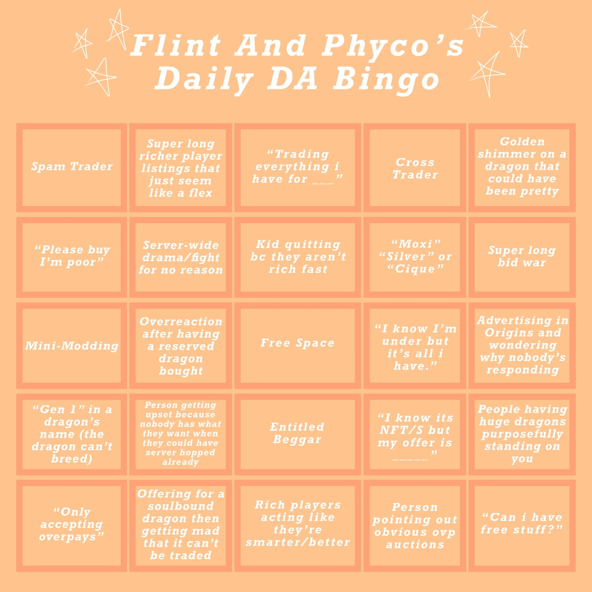 Play our bingo and win bragging rights 🤤 | Fandom