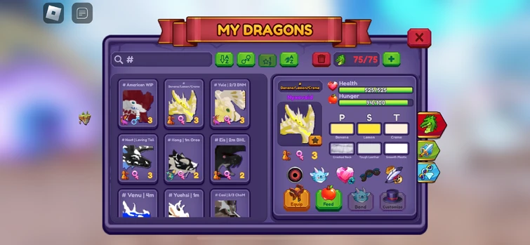 Looking to sell a bunch of themed/random dragons (including an error md) | Fandom